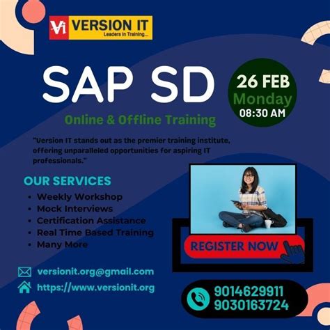 Version It Training On Linkedin Sapsd Bestsapsd Sapsdtraining Sapsdonlinetraining…