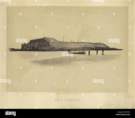 Fort Sumpter George N Barnard American 1819 1902 Negative About