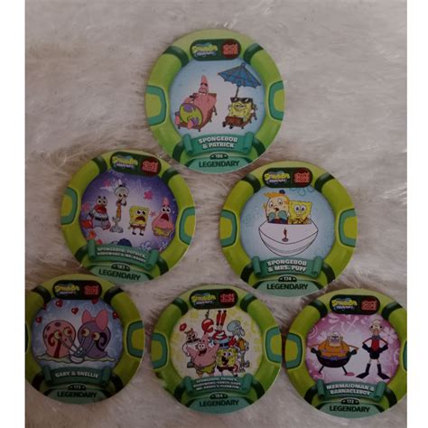 Jual Kartu Choki Choki Spongebob Mendalion Hijau Shopee Indonesia