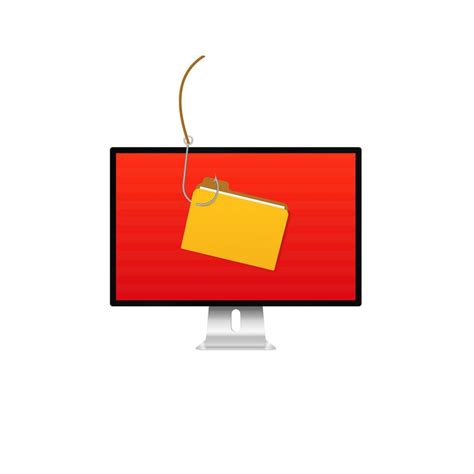 Computer Display Showing Security Threat From Suspicious Phishing