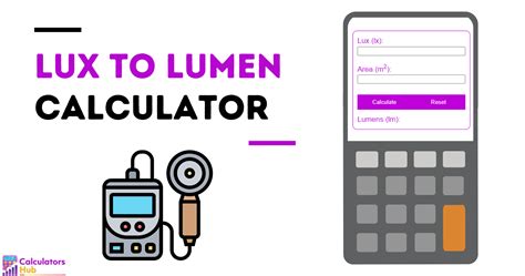 Lux To Lumen Calculator Online