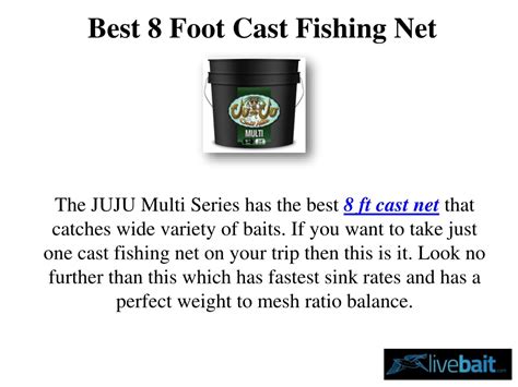 Ppt Best 8 Foot Cast Fishing Net Powerpoint Presentation Free Download Id14106770