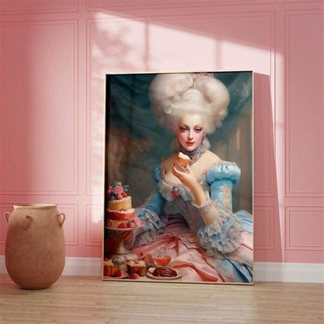 Marie Antoinette Art Etsy