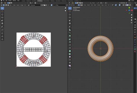 unable to export torus texture mapping from blender to unity materials and textures blender