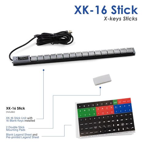 X Keys Xk 16 Stick For Kvm Control Ysol ワイエス・ソリューションズ 株式会社