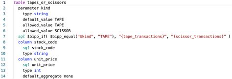Parameters And Meta Functions Bipp Analytics