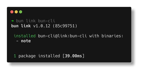 Cli App With Bun