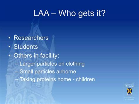 Management Of Laboratory Animal Allergy Pptx