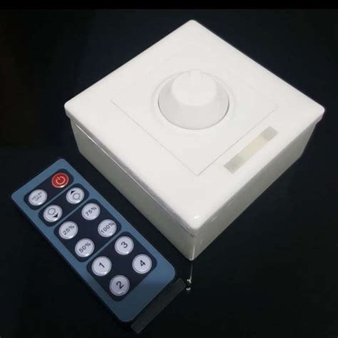 Promo Saklar Dimmer Lampu Led 12 Volt 24 Volt Dimmer Lampu 12v 24v Remote Diskon 23 Di Seller