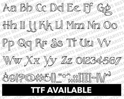 Hobbit Moon Font Svg Storybook Font For Cricut Storybook Font Svg