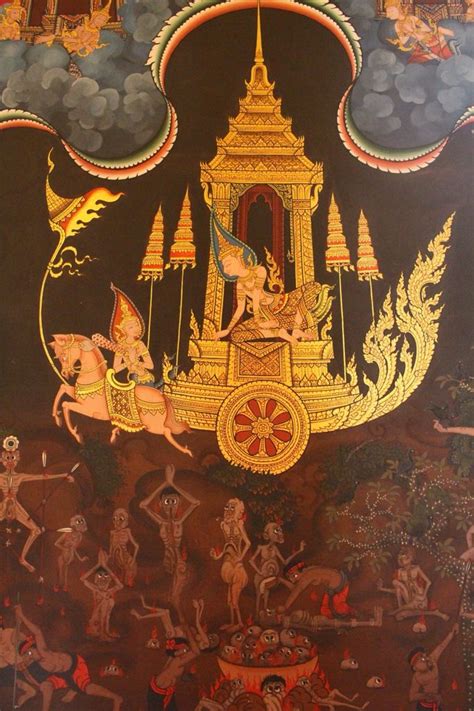 ปักพินโดย Prasit Tangjitrapitak ใน Thai Art ⛎ศิลปะไทย ภาพจิตรกรรมฝา