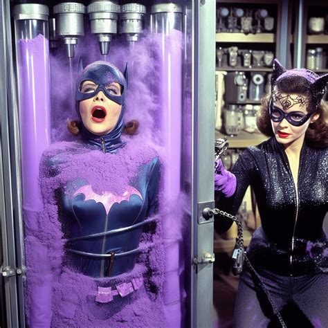 50s Cw Has Knocked Out Batgirl Hundreds Of Times By Archivebat On