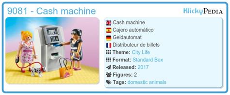 Playmobil Set 9081 Cash Machine Klickypedia