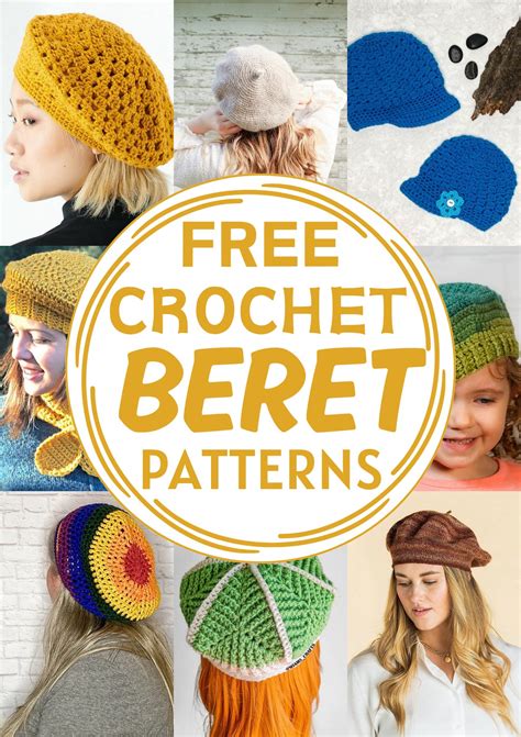 Crochet Beret Pattern Uk Free