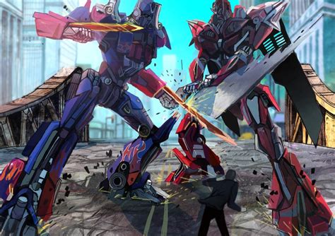 Optimus Prime And Sentinel Prime Transformers And 2 More Drawn By