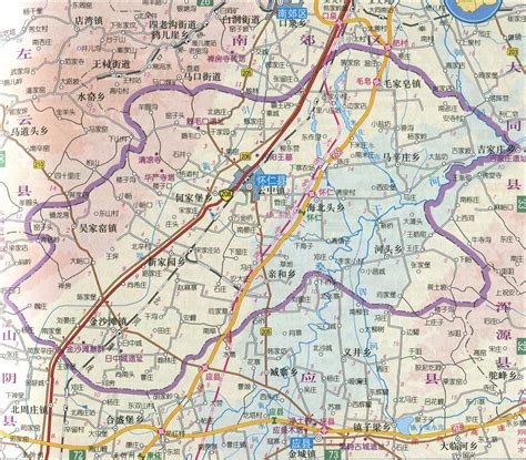 怀仁县地图 朔州市地图查询