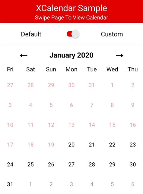 Github Me Marvine Xcalendar A Plugin For Xamarin Forms And Net Maui Providing A Completely