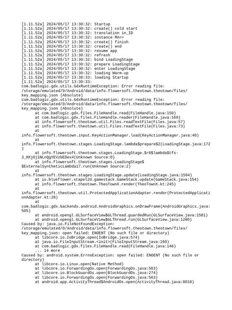 Log Pdf Java Programming Language Android Operating System
