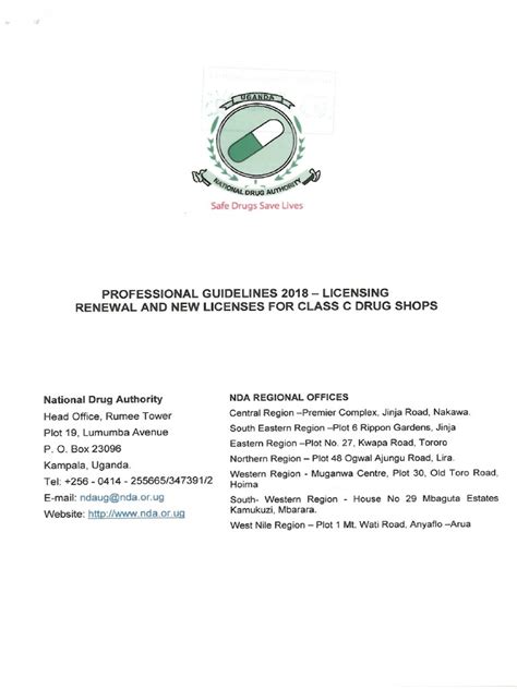 Professional Licensing Guidelines 2018 Licensing Renewal And New