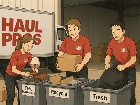 Haul Pros Free Marketplace Donation Sorting And Reuse
