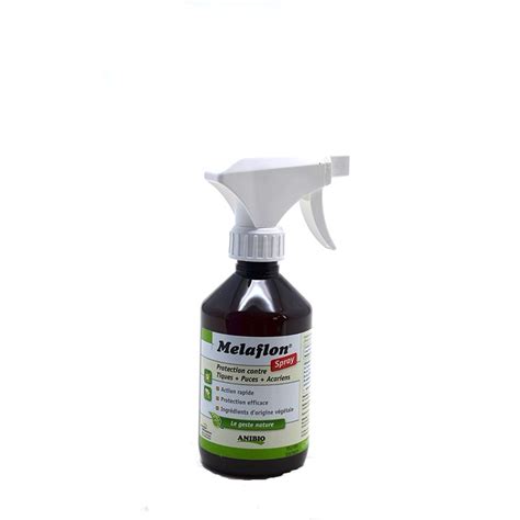 Spray Melaflon Anibio 300 Ml Animaux Market Antiparasitaire Chat