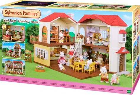 Sylvanian Families 5302 Red Roof Country Home Multi Coloured Amazon