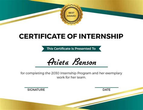 Laboratory Internship Certificate At Lillian Hecker Blog