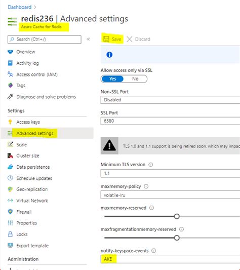 redis keyspace events notifications microsoft community hub