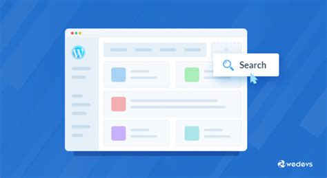 How To Add A Search Bar In Wordpress 4 Easy Ways Wedevs