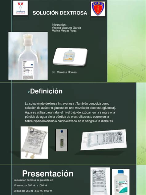 Solución Dextrosa Pdf