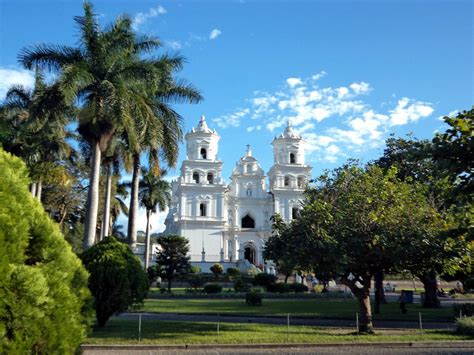 Basílica Of Esquipulas Guatemala Built In 1758 In The Rather Small And