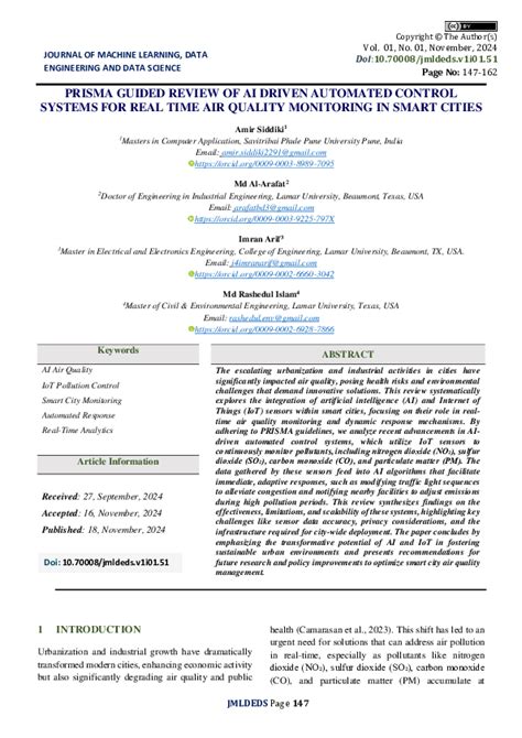 Pdf Prisma Guided Review Of Ai Driven Automated Control Systems For