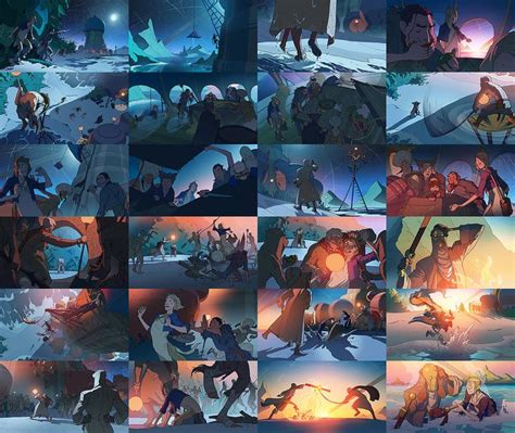 Matt Rhodes Photo Concept Art Color Script Art