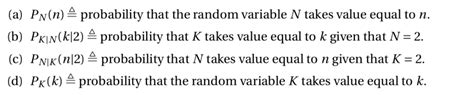 Solved Two Random Variables Consider An Experiment In Chegg Com