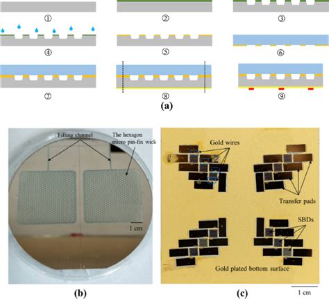 A The Microfabrication Flow Chat Of The Sic Interposer With The