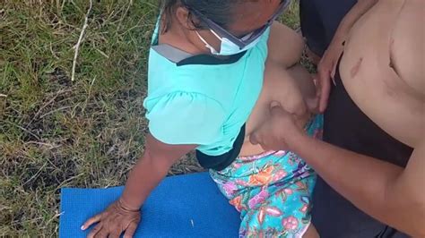 Outdoor Sex In The Forest เย็กสาวใหญ่