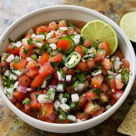 Easy Pico De Gallo Recipe My Home Made Recipe Opskrift