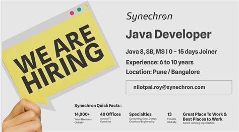 Nilotpal Roy On Linkedin Javadeveloper Immediatejoiner Punehiring Bangalorehiring Punejobs