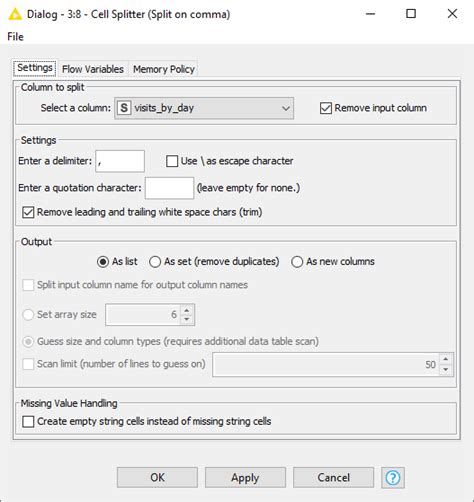 explosion of the csv files containing list json data format knime analytics platform knime