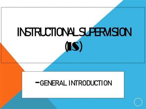 Instructional Supervision By Dr Cherinet Aytenfsu Weldearegay Pdf