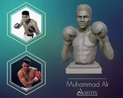Muhammad Ali 3d Model Sculpture 3d Model 3d Printable Cgtrader