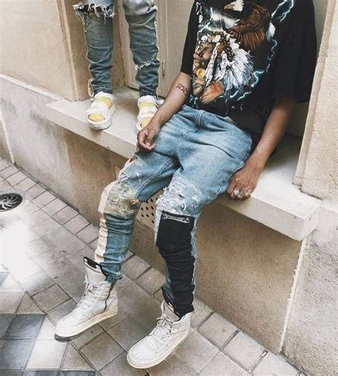 Val Kristopher Val Kristopher Secured V2 Denim Size 32 32 Grailed In 2024 Black Men Street