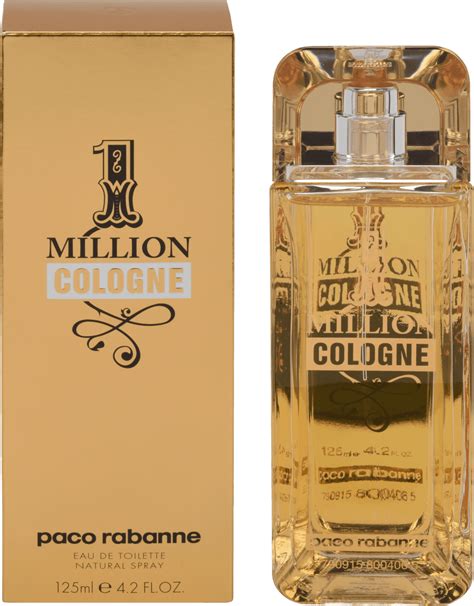 Paco One Million Cologne 4 2 Eau De Toilette Spray For Men Scentsworld