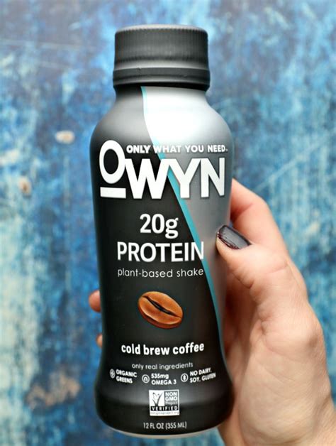 Owyn Cold Brew Coffee Plant Based Allergy Friendly Protein Drink