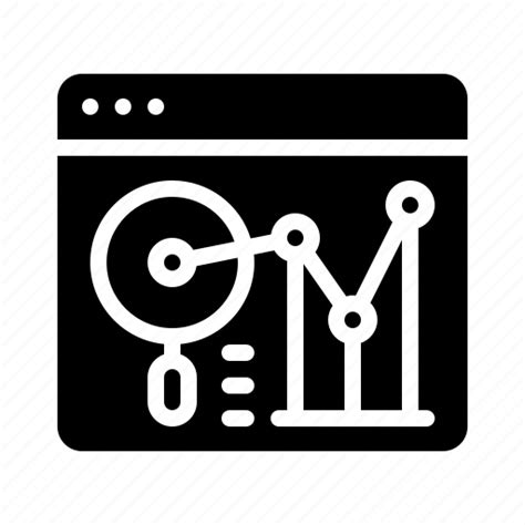 Research Website Digital Marketing Technology Analysis Icon
