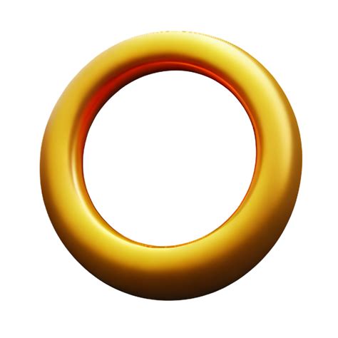 Ring 3d Rendering Icon Illustration 28581622 Png