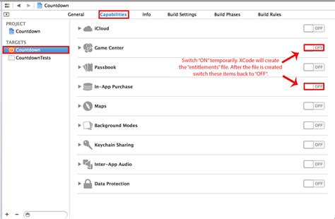 testflight rejecting build get task allow error stack overflow