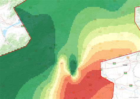 Leaflet、kriging生成色斑图leaflet 色斑图 Csdn博客