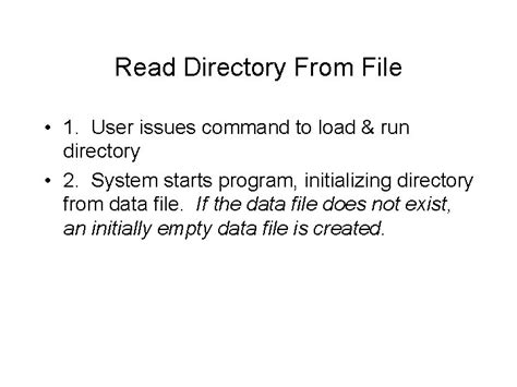 Case Study Designing A Telephone Directory Program Ellen