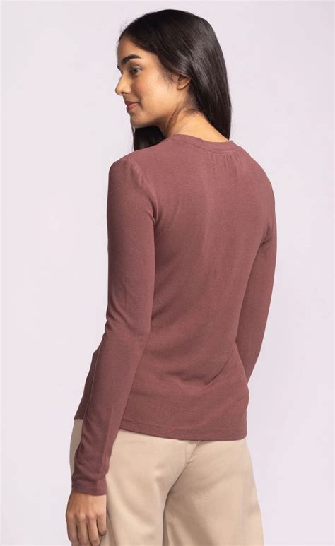 Tellem Top Brown Meghan Ashley Designs